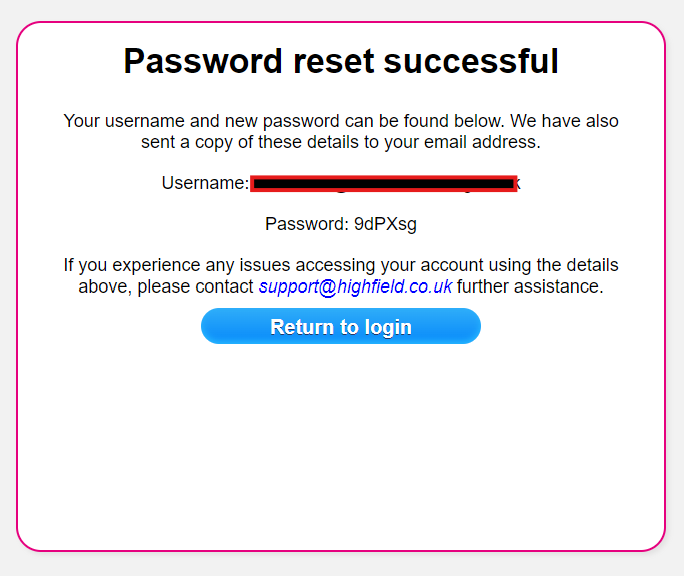 I’ve forgotten or need to reset my administrator password – Highfield E-Learning